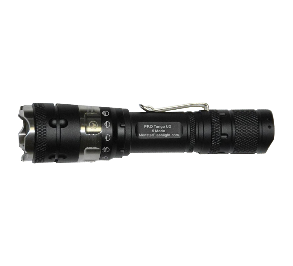 MF Tactical Pro Tango U2 Tactical LED Flashlight - FOPConnect